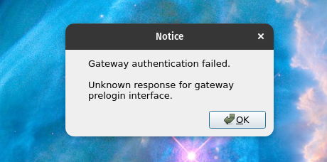 Unknown response for gateway prelogin interface. · Issue #211 · yuezk/GlobalProtect-openconnect ...