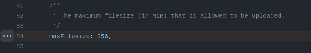Bug Documentation Says Maxfilesize Is Bytes But Source Code Says Mbs · Issue 2262 · Dropzone 