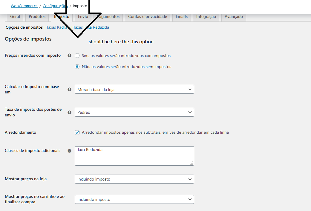 The option "switch on to calculate tax automatic" don't show up to me: · Issue #27931 ...
