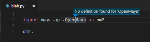 Autocomplete not working for Autodesk Maya 2018 · Issue #186 · microsoft/vscode-python · GitHub