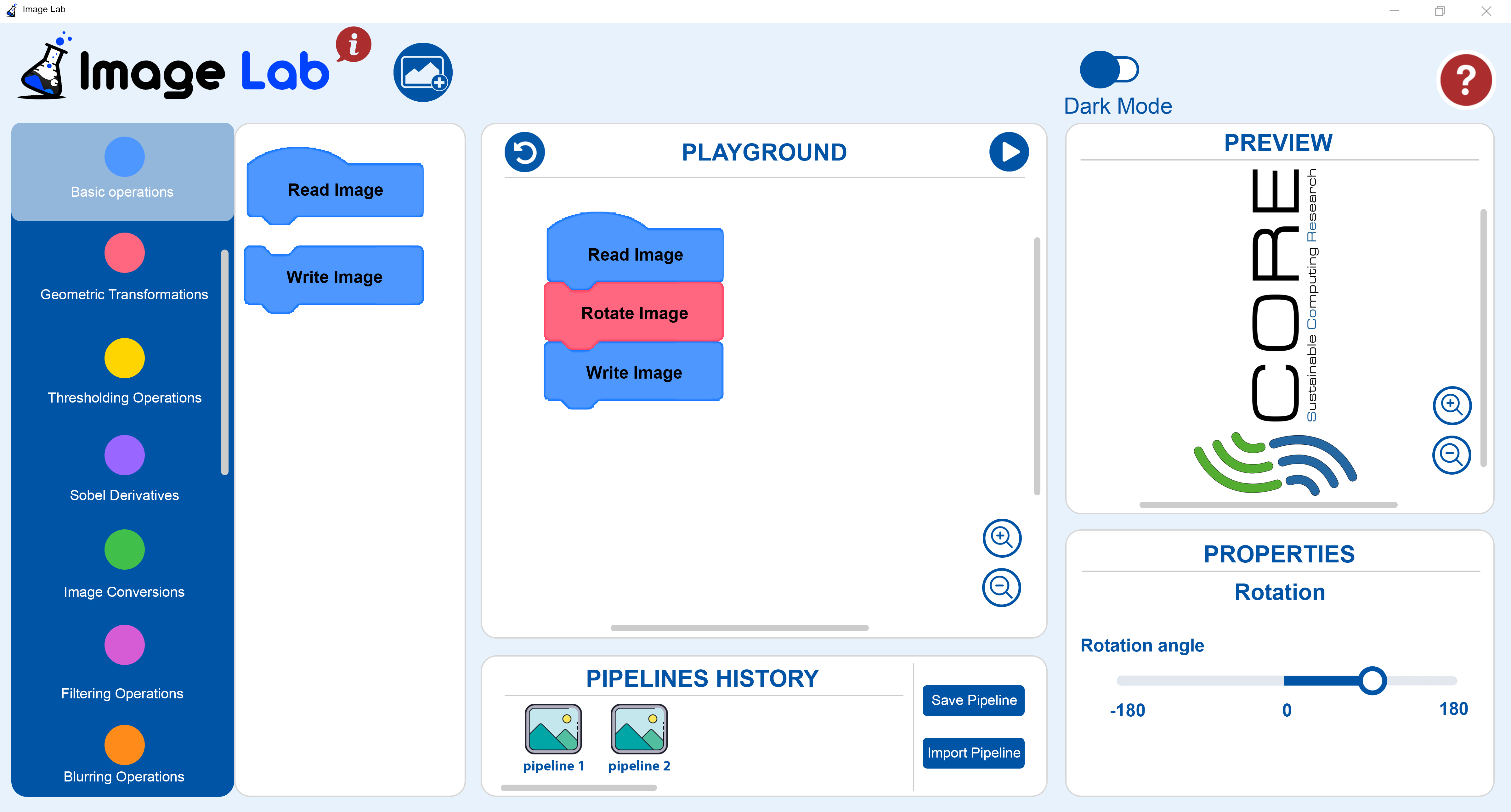 [ImageLab Electron] Enhance the view of the project documentation. · Issue #157 · scorelab ...