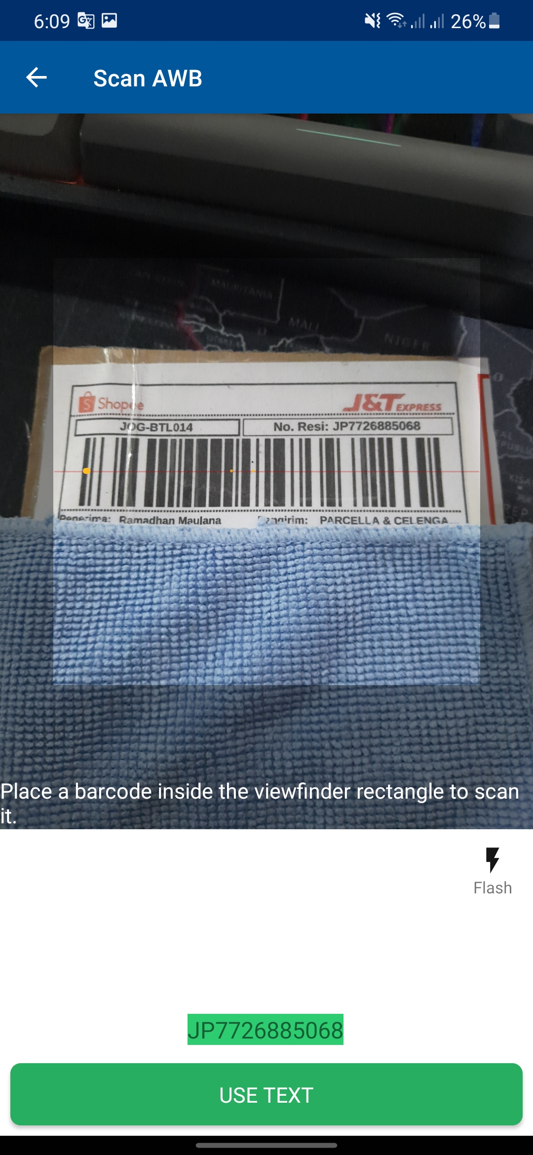 GitHub - Ram-adhan/cek_resi_android