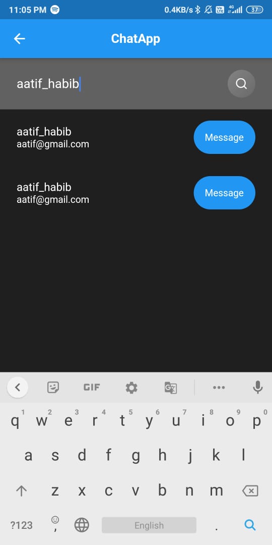 Github Aatif187flutter Chatapp Flutter Dart Firebase Cloud Firestore Shared Preferences Ui