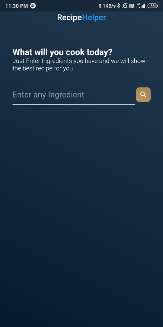 GitHub - aatif187/RecipeHelper: A recipe finder application made with flutter and dart. In this ...
