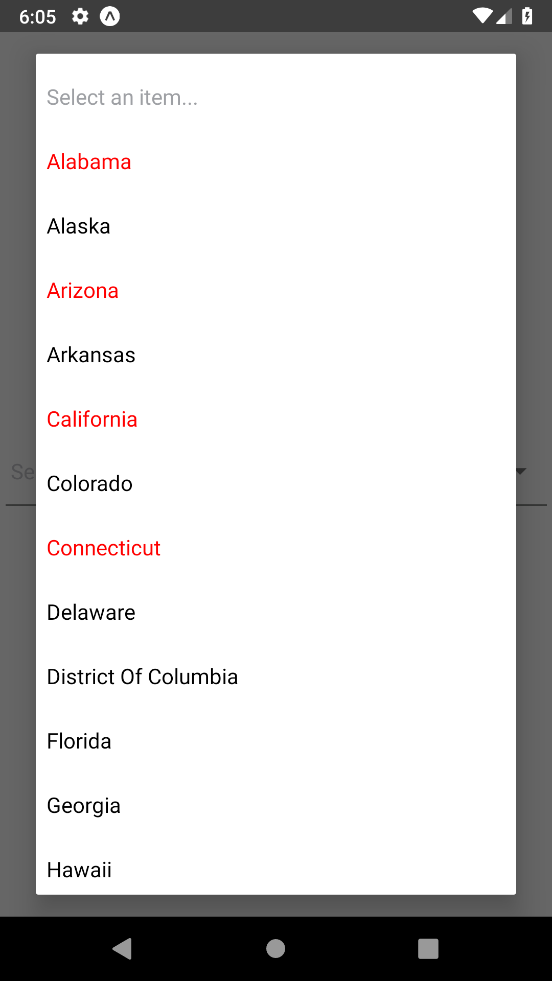 [Android]: Picker items do not have a fallback color · Issue #114 · lawnstarter/react-native ...