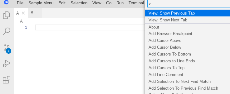 `View: Show Previous Tab` on first tab no longer cycle to last tab · Issue #11746 · eclipse ...