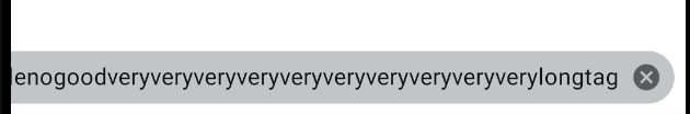 Display issues with long tags · Issue #1222 · Automattic/simplenote-android · GitHub
