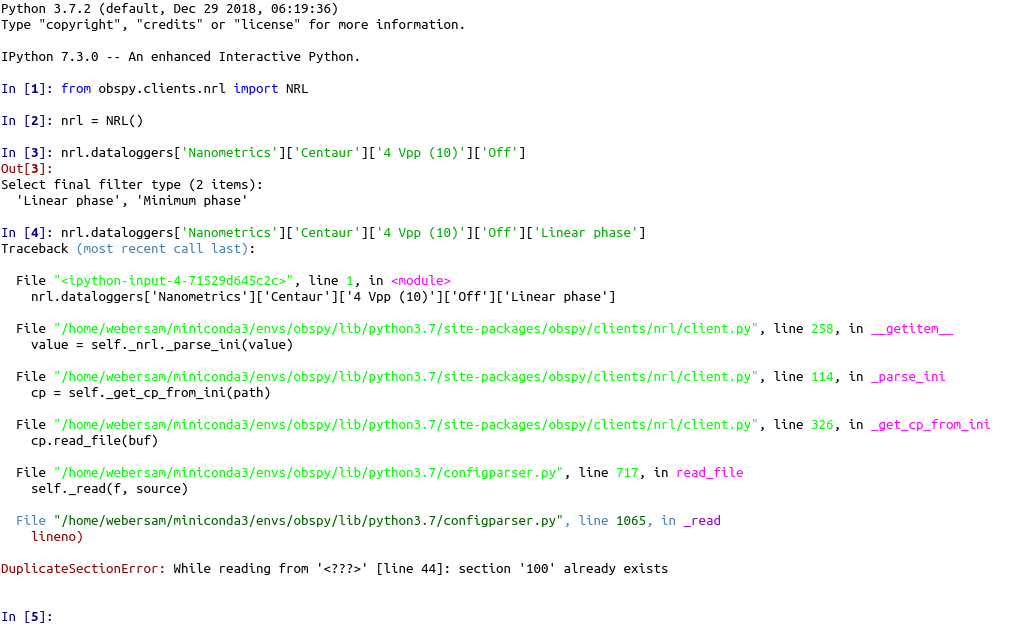 Garbled RESP file in IRIS DMC Library of Nominal Responses (resolved ...