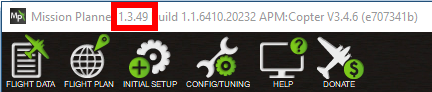 Mission Planner incorrectly reports that there is a new firmware ...
