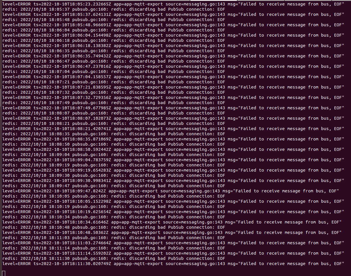 Out Of Memory Error While Video Streaming In Edgex[jakarta] · Issue 1263 · Edgexfoundry Device