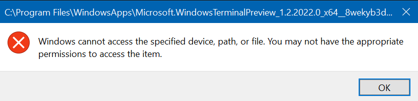 Cannot select 'wt' selection in Start -> Run · Issue #7025 · microsoft ...