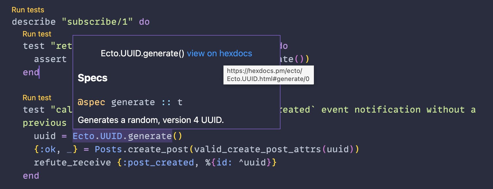 Feature Suggestion Command To Open Hexdocs In Web Browser · Issue 269 · Elixir Lspvscode 