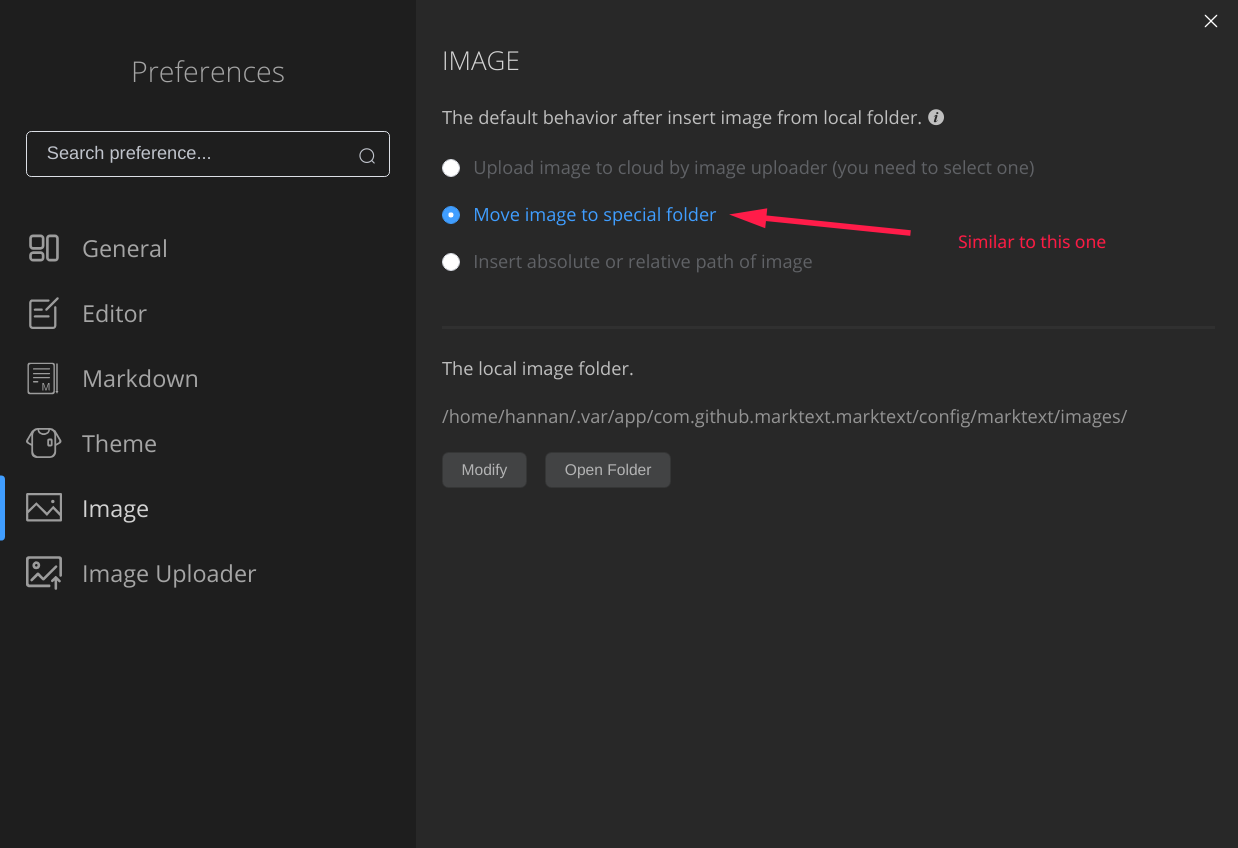 Move image to file's path (current folder) · Issue #1279 · marktext/marktext · GitHub