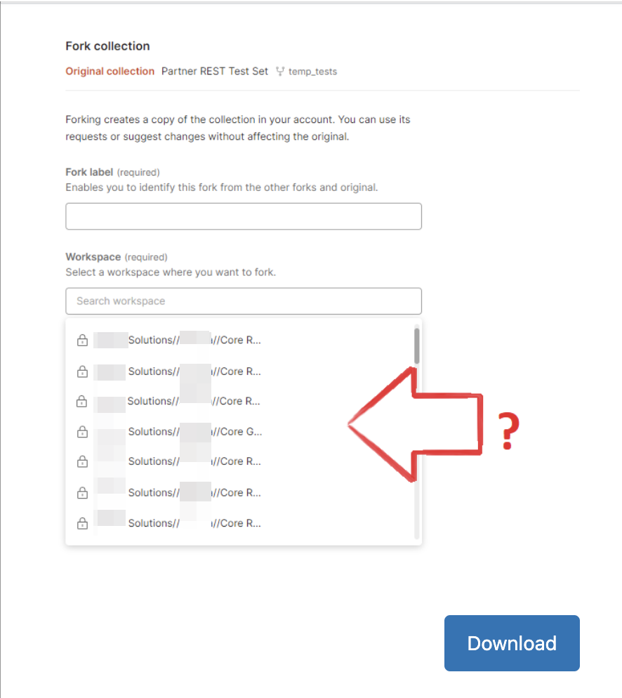 Long Workspace Names Are Not Shown Completely While Forking A Collection · Issue 11239