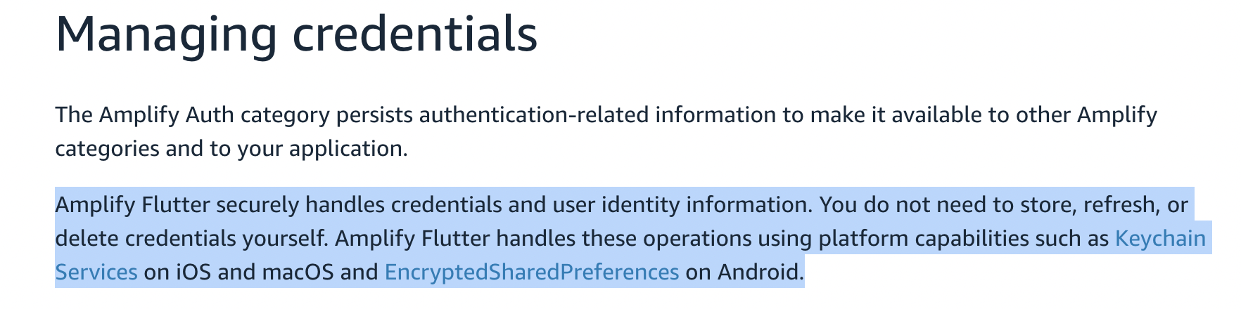 Amplify manage credentials not working (session expired unintentionally ...