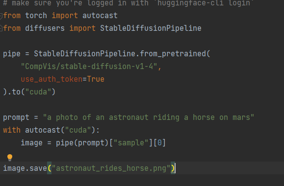 using diffiusion library error · Issue #414 · CompVis/stable-diffusion · GitHub