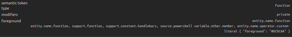 [theming] token type hierarchy to the 'Developer: Inspect Editor Tokens and Scopes' command ...