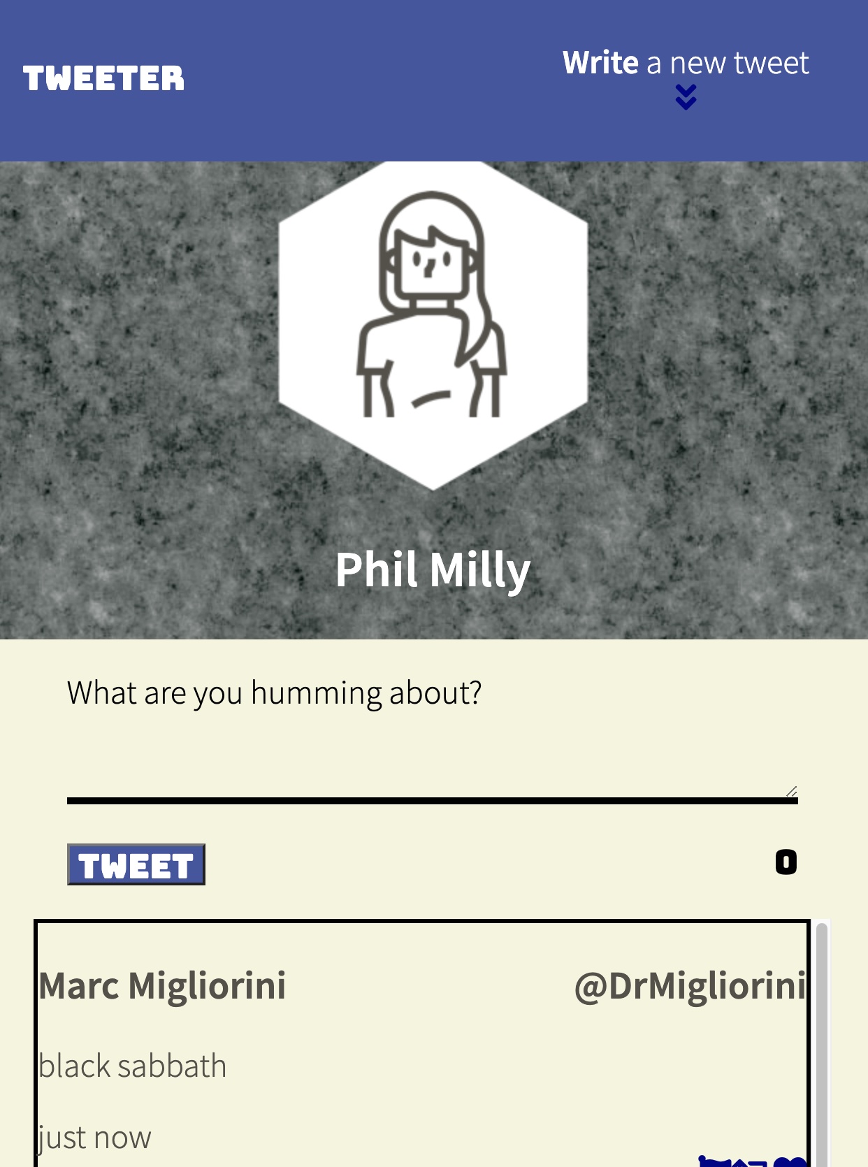 GitHub - wingkoon/Tweeter-FInalp
