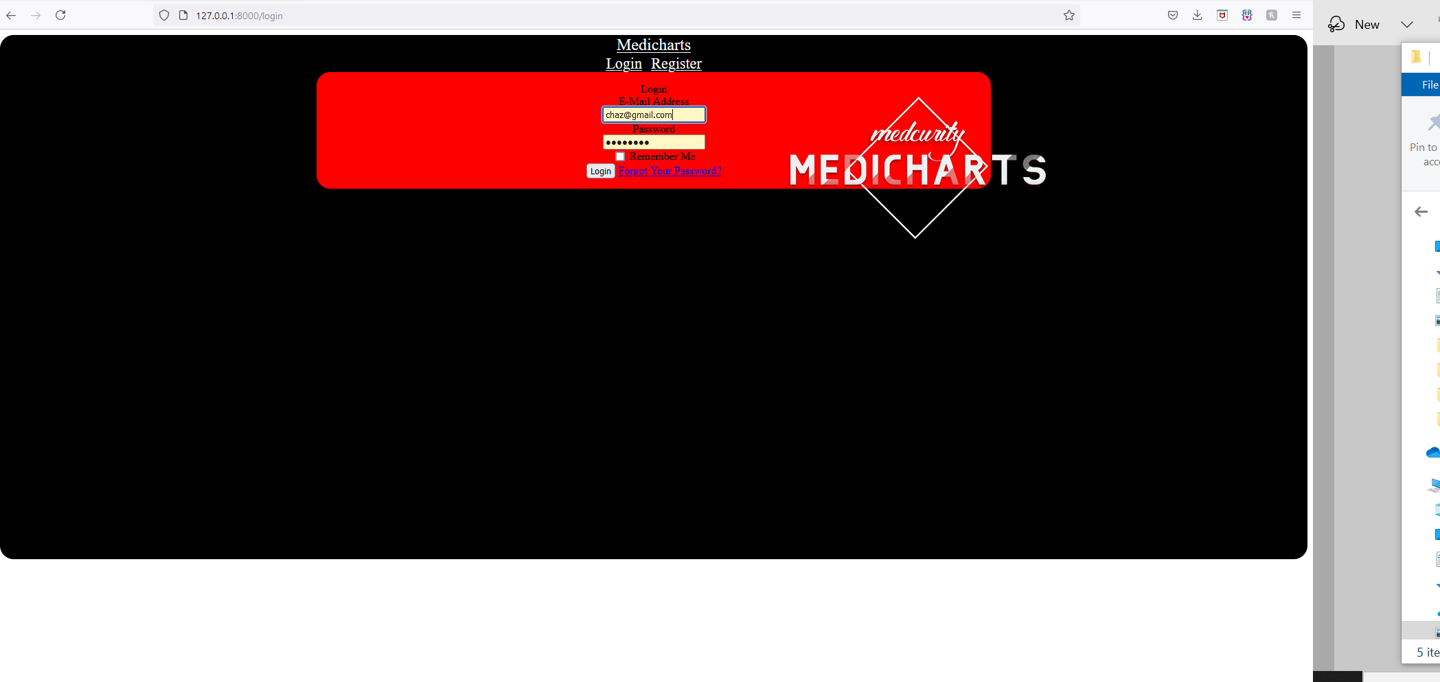 GitHub - chazhurd/FullStack-XAMP-Laravel8: Web app that uses user log in to perform CRUD ...