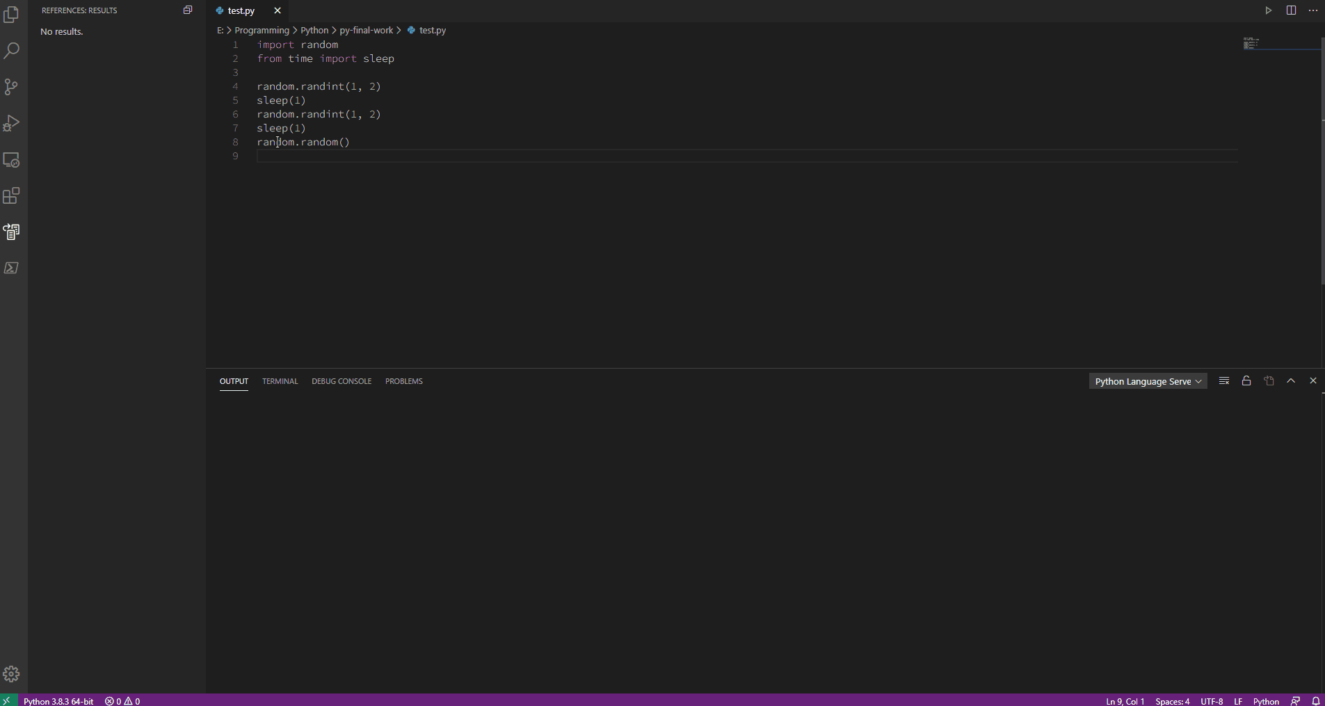 Failed To Find All References In Import Code · Issue 2060 · Microsoftpython Language Server 