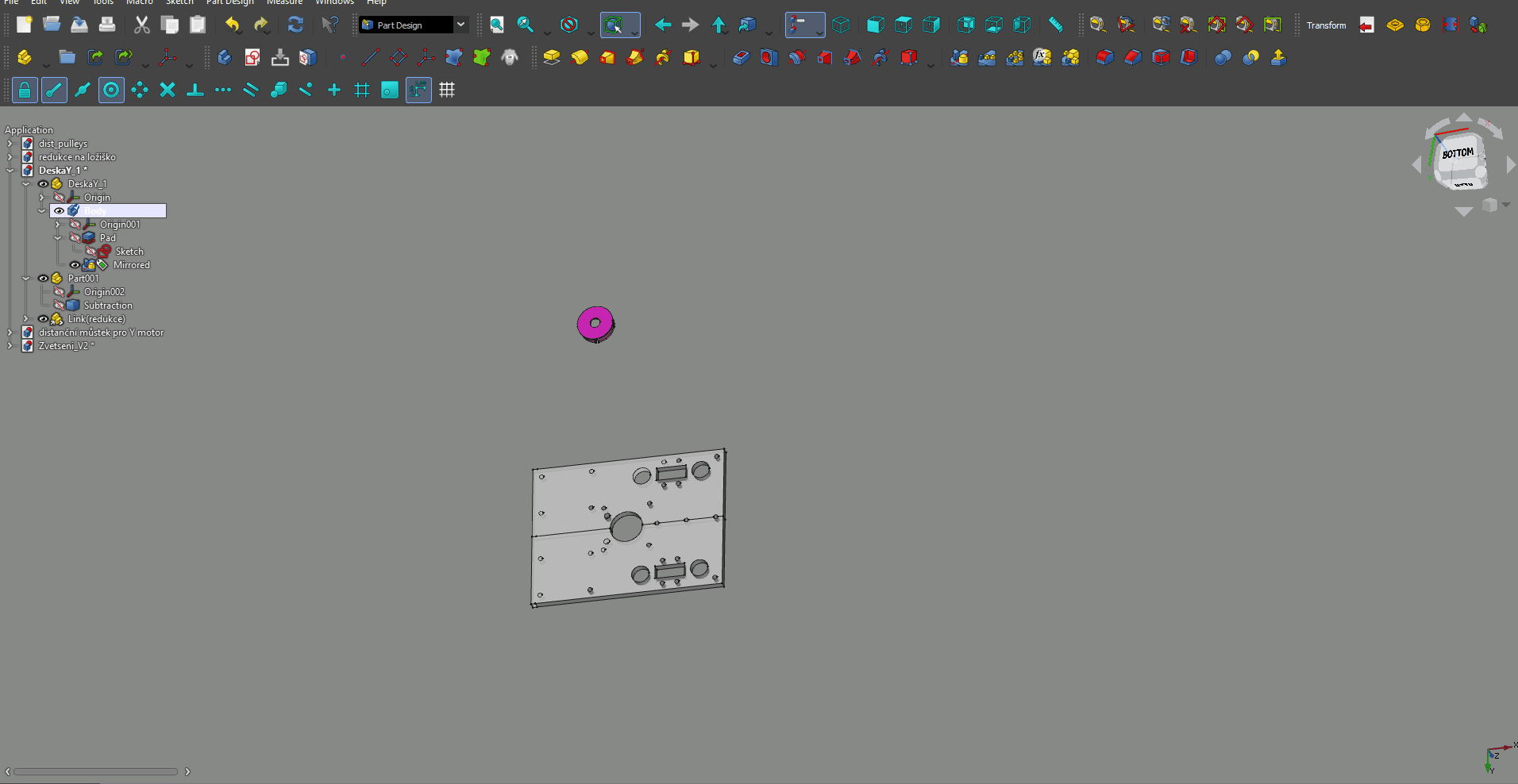 Draft Move Linked Object Problem · Issue 564 · Realthunderfreecad