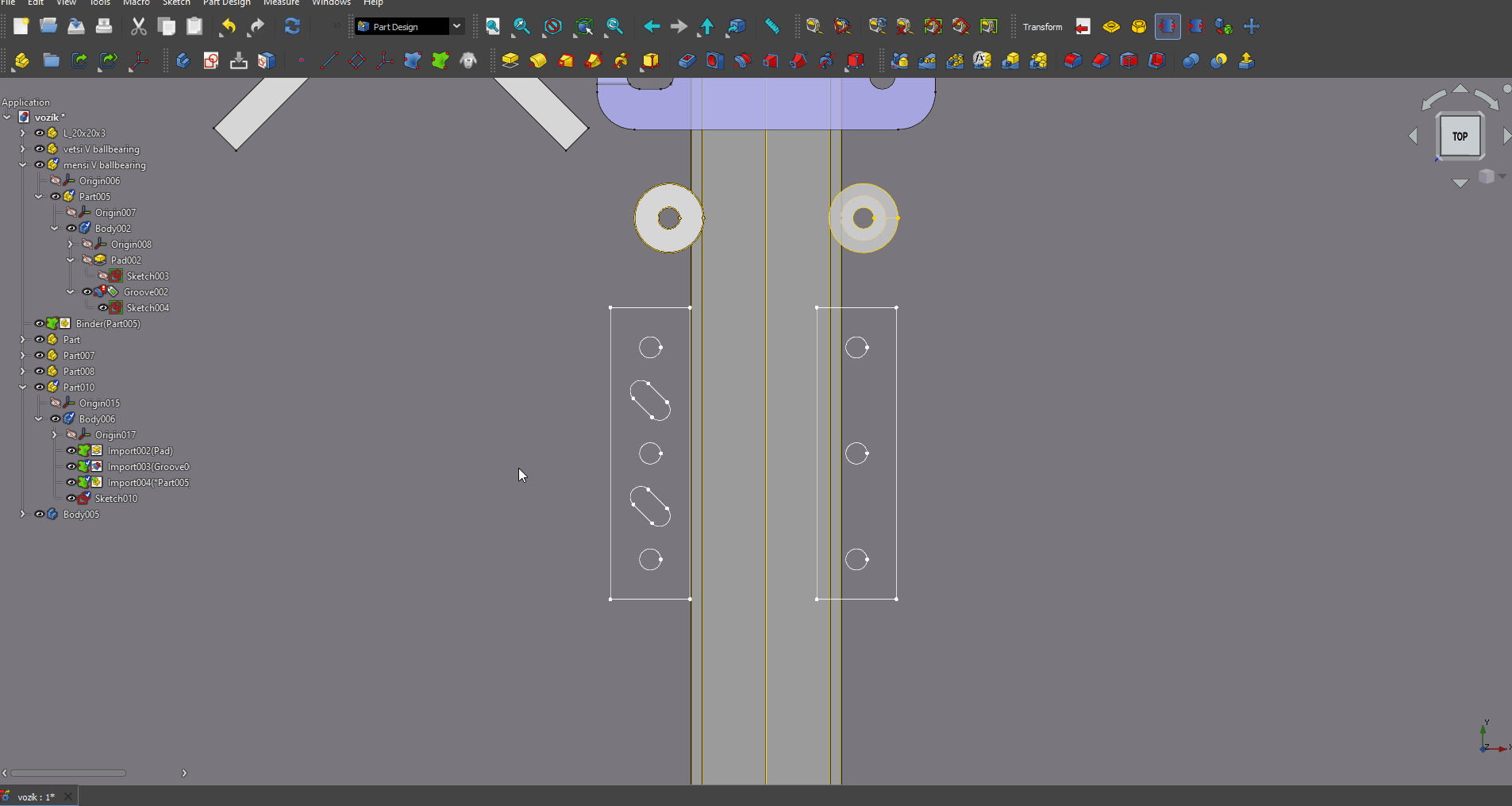 Sketch is not moving in part design wb · Issue #949 · realthunder/FreeCAD_assembly3 · GitHub
