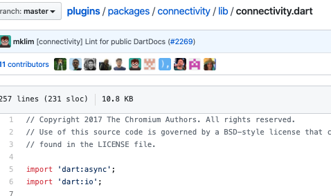 connectivity plugin not support web · Issue #47074 · flutter/flutter · GitHub