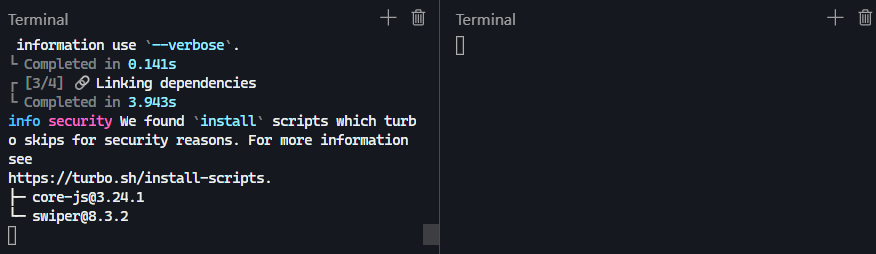 Turbo crashes while installing packages from a preact/storybook webpack project · Issue #762 ...