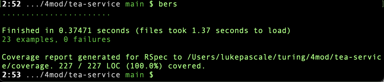 GitHub - enalihai/tea-service