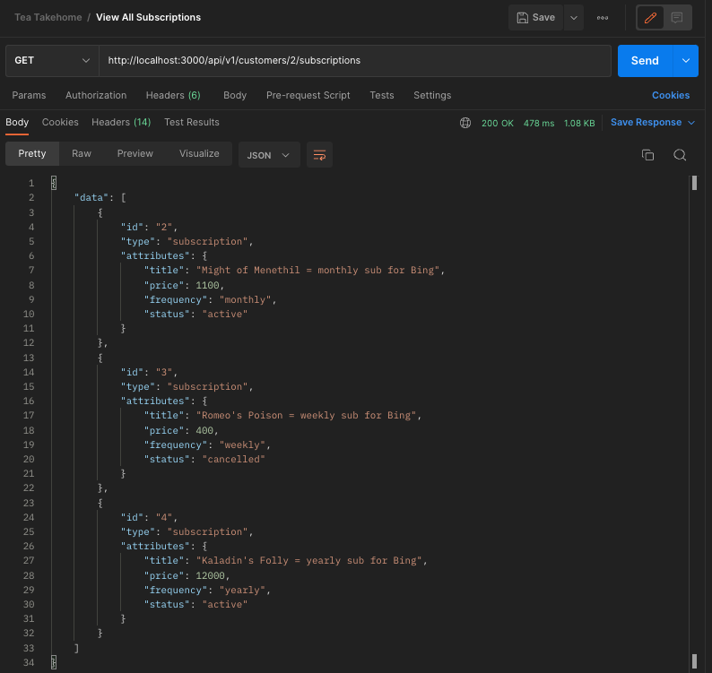 GitHub - enalihai/tea-service