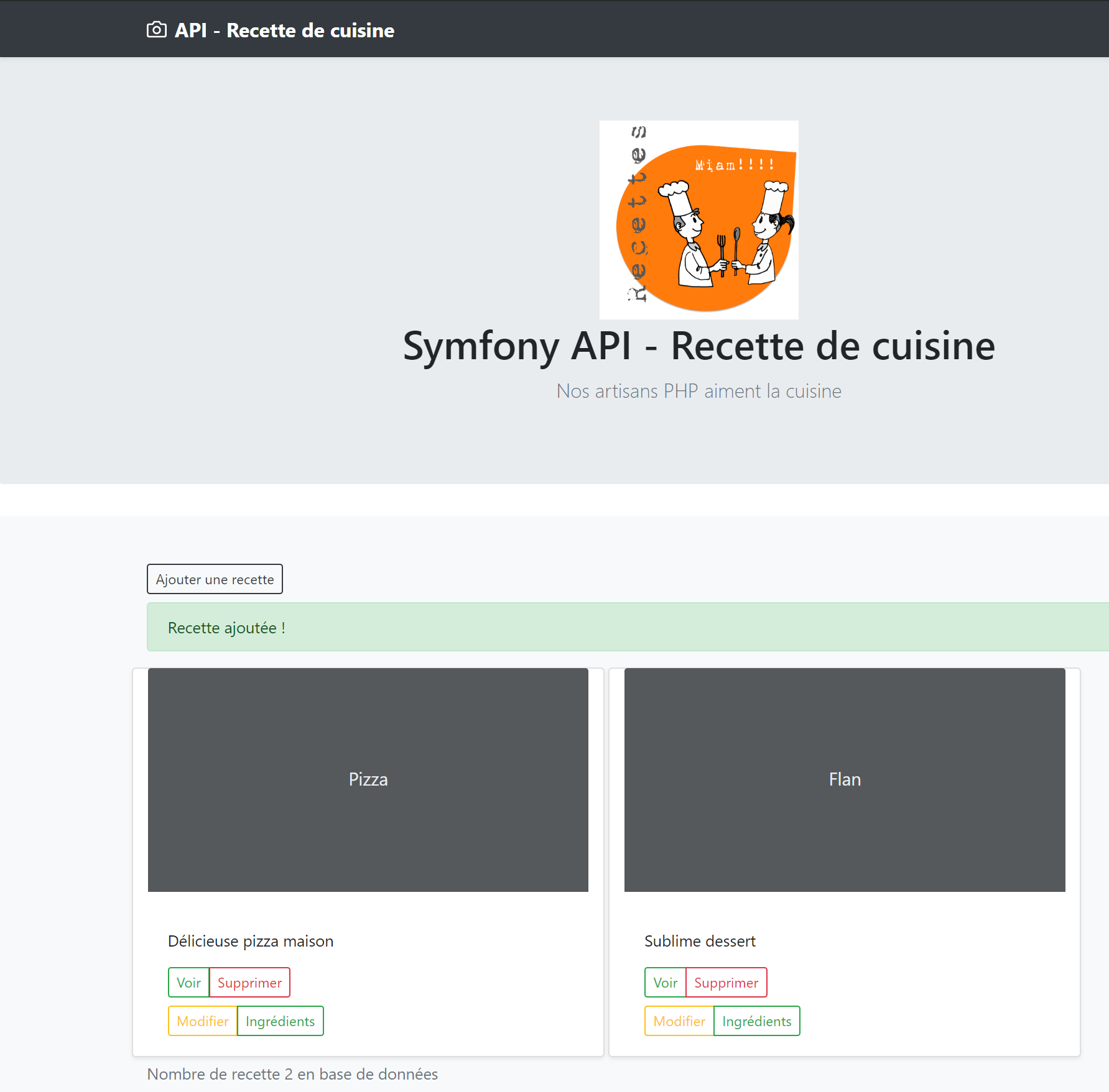 GitHub - Lud972vic/Api-Recette-de-cuisine: Symfony & Mysql - Api Recette de cuisine + CRUD