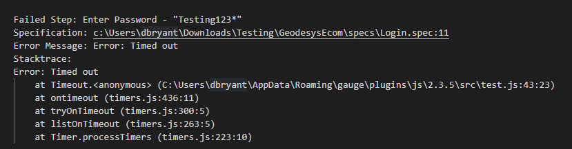 Timeout occurs when entering data into textBox · Issue #772 · getgauge/taiko · GitHub