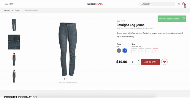 Related, cross-sell, and up-sell products are shown under one block ...