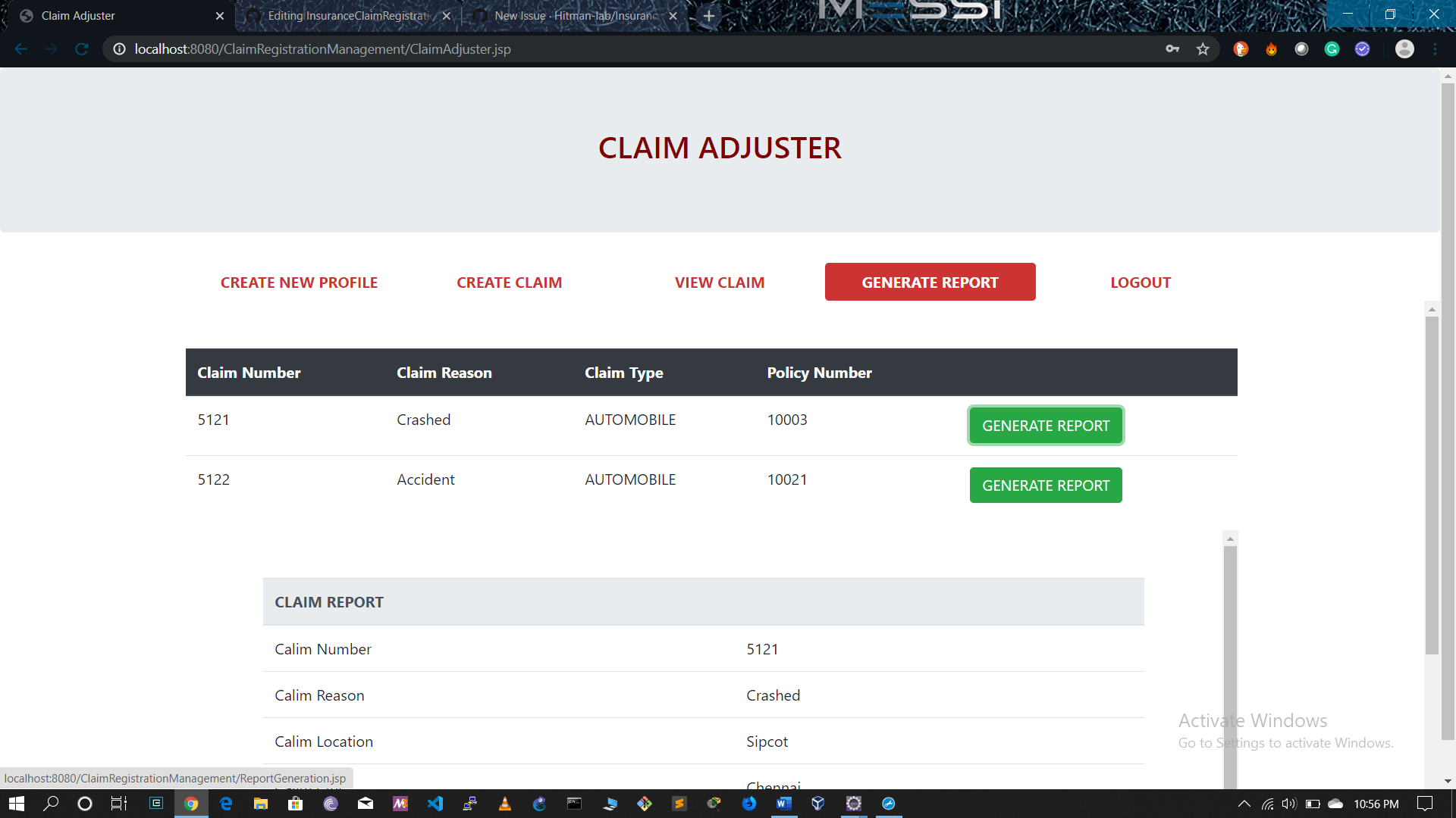 GitHub - saitamacodex/InsuranceClaimRegistration: Online Claim ...