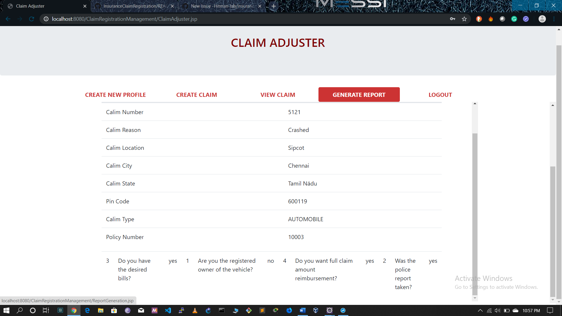 GitHub - Hitman-lab/InsuranceClaimRegistration: Online Claim ...
