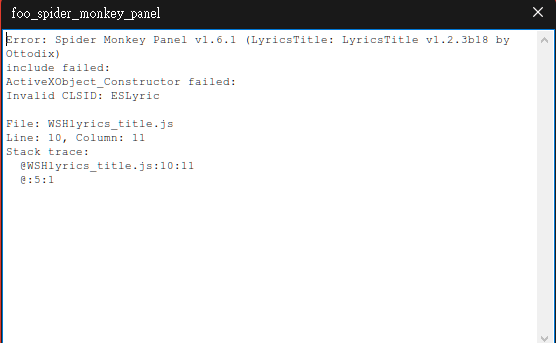 安裝最新版後eole主題歌詞頁面報錯 · Issue #89 · ESLyric/feedback · GitHub