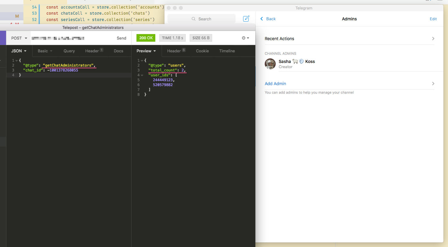getChatAdministrators returns incorrect data · Issue #226 · tdlib/td · GitHub
