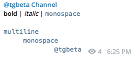 [BUG] Telegram doesn't use his own Monospaced font · Issue #8619 ...