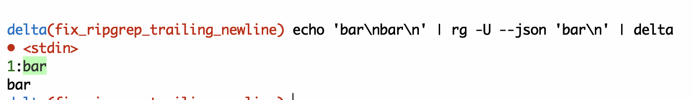 🐛 `is out of bounds of` due to newline characters in ripgrep output · Issue #1487 · dandavison ...