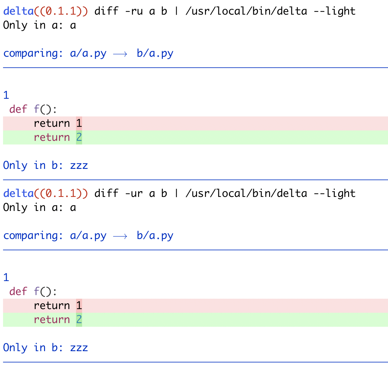 🚀 directory diff · Issue #232 · dandavison/delta · GitHub