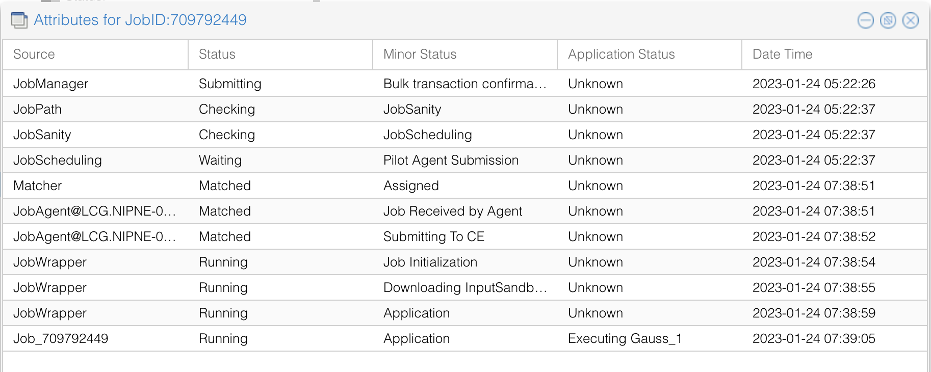 Conflicts when updating JobParameters in ElasticJobParametersDB · Issue #6715 · DIRACGrid/DIRAC ...