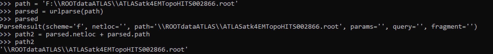 Getting correct PATH locations on Windows 10 PC in uproot.open( ) · Issue #382 · scikit-hep ...