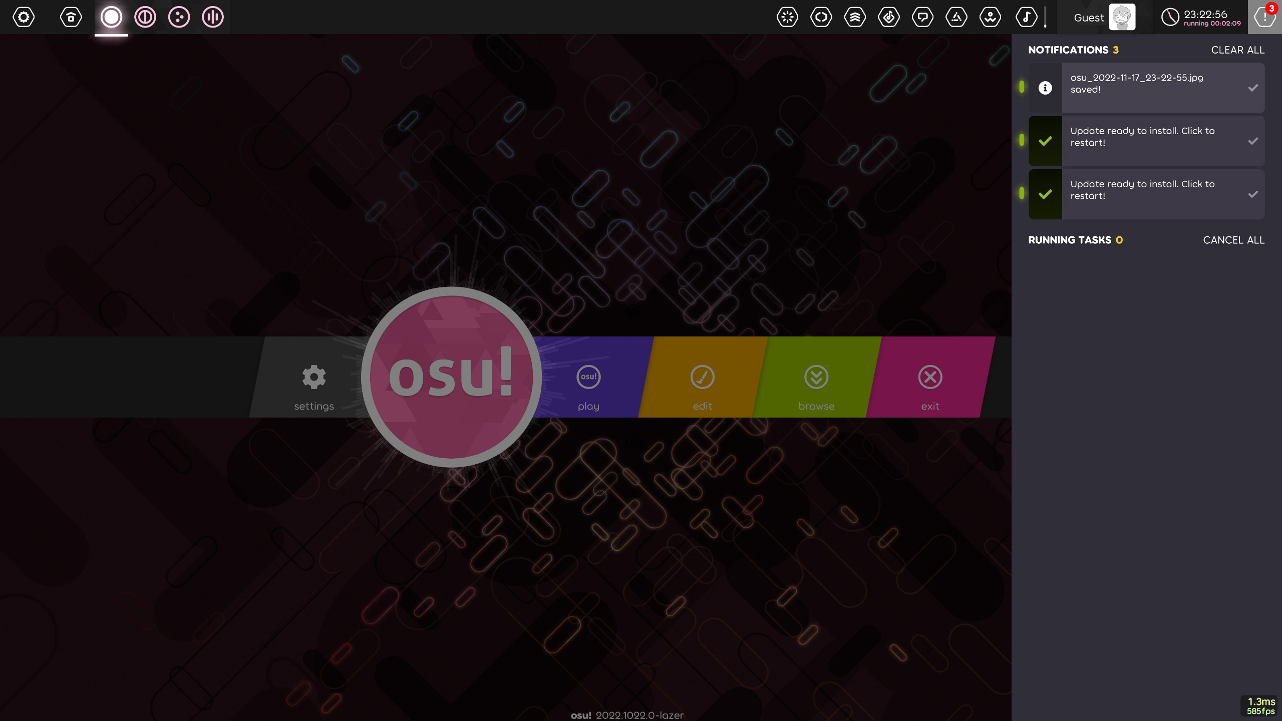Duplicate "installation update ready" notification · Issue #20875 · ppy ...