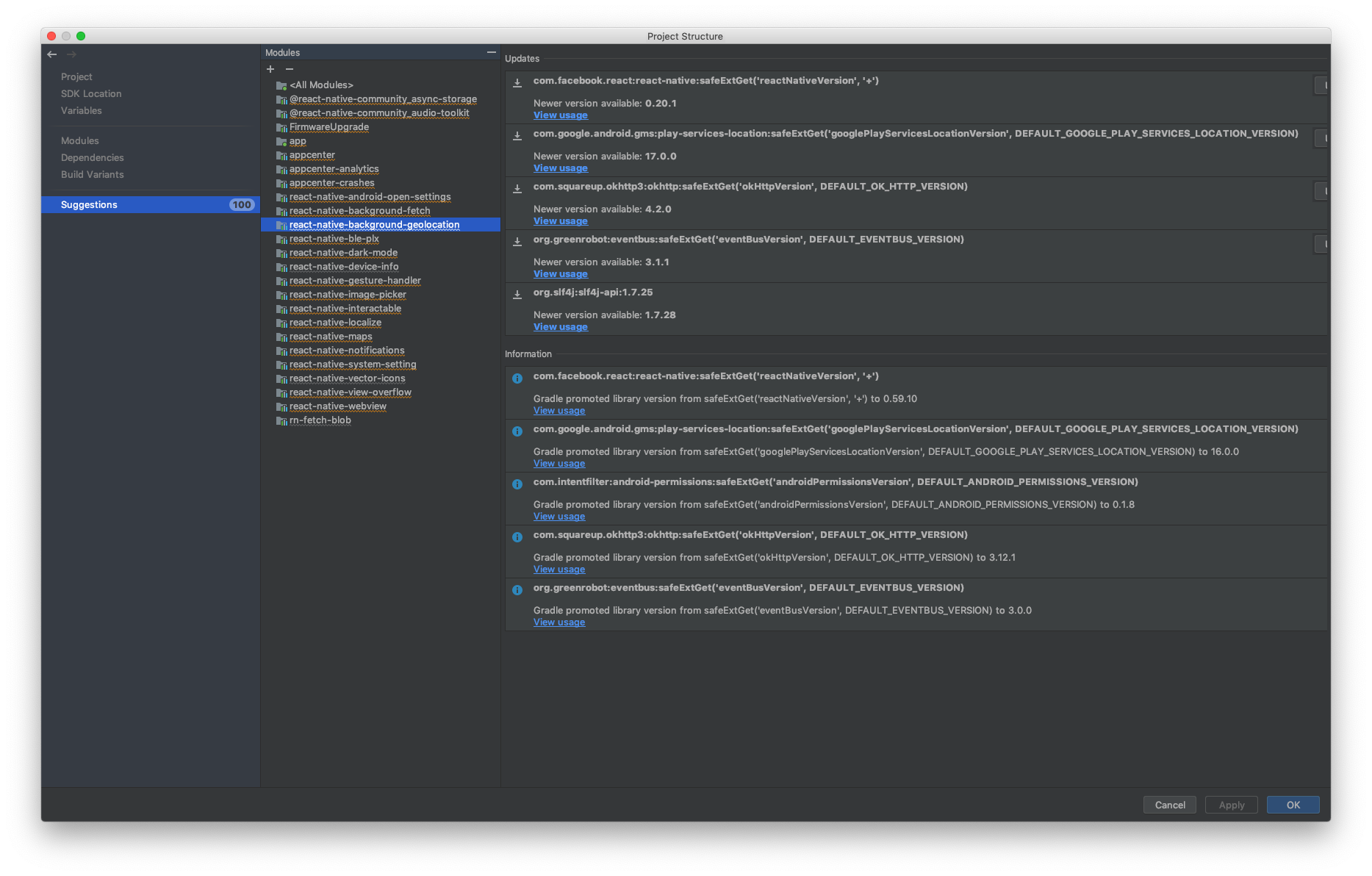 No MotionActivityEvents in Android · Issue #856 · transistorsoft/react-native-background ...