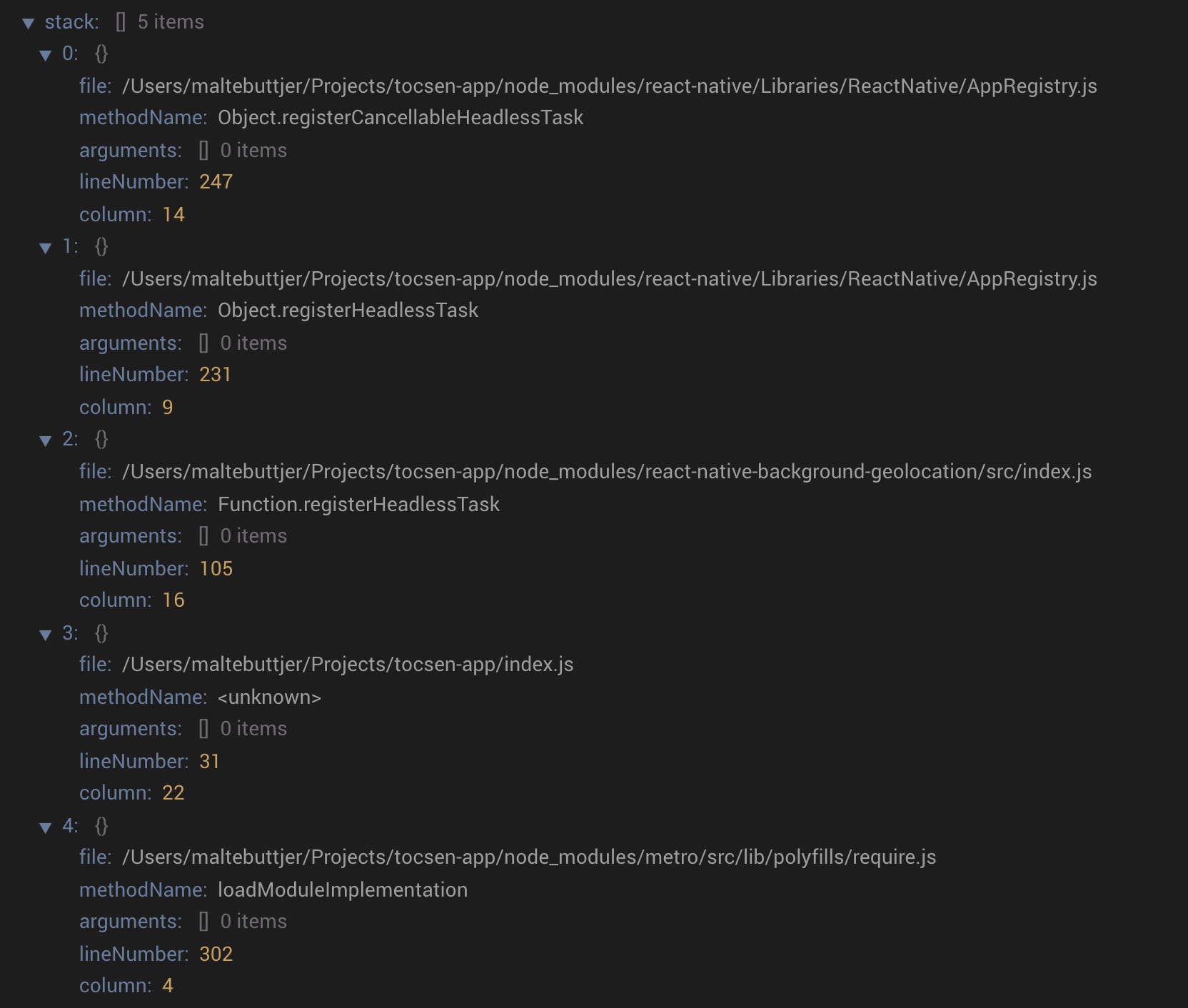 No Motionactivityevents In Android · Issue 856 · Transistorsoftreact Native Background