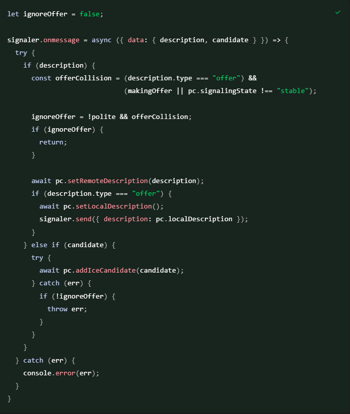 setRemoteDescription auto-rollback · Issue #1223 · react-native-webrtc ... setRemoteDescription auto-rollback · Issue #1223 · react-native-webrtc ...