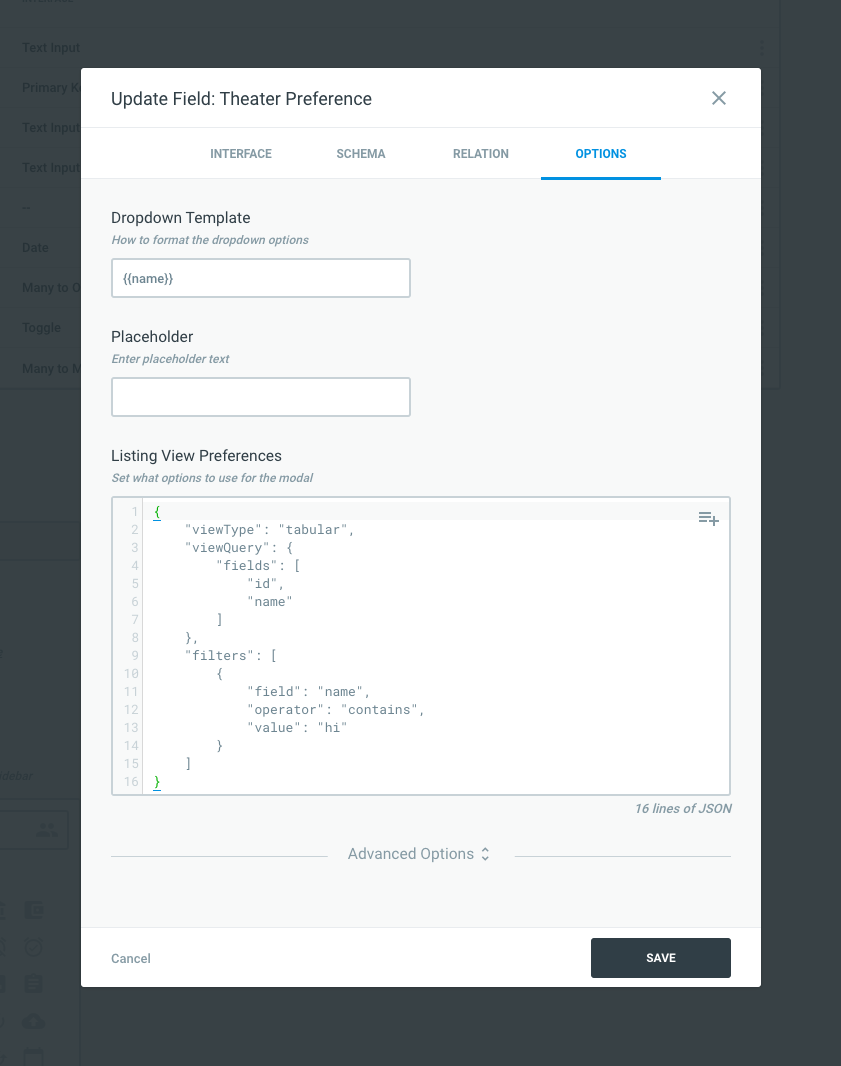 Could not see the other fields of the M2O dropdown list · Issue #2284 · directus/directus · GitHub