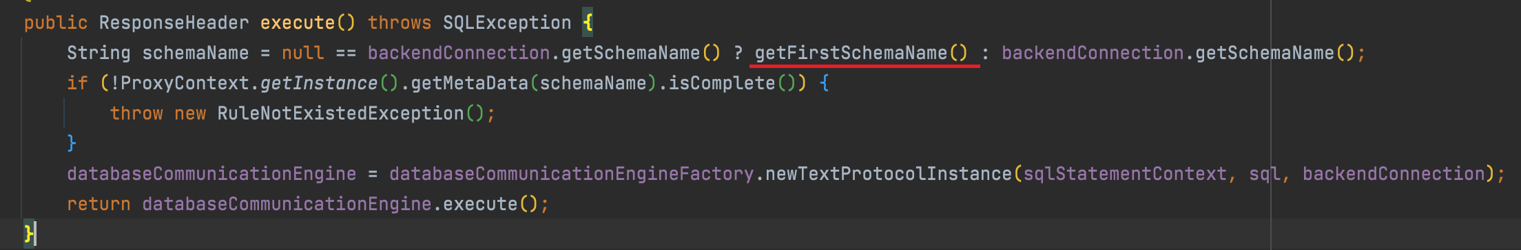 The `UnicastDatabaseBackendHandler` may use an empty schema. · Issue ...