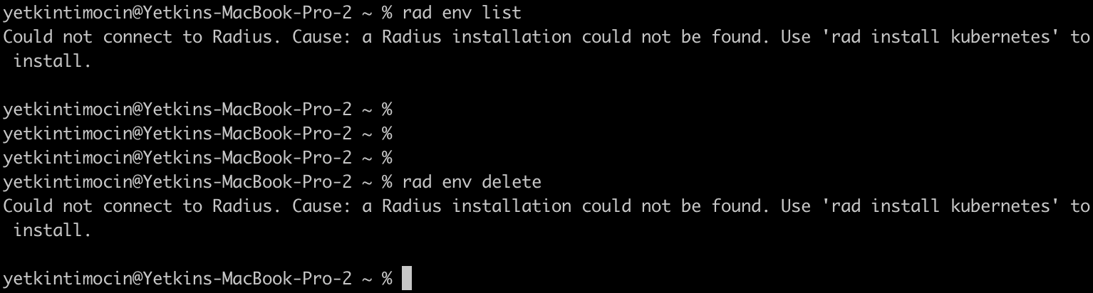 `rad env delete` defaults to deleting the default environment · Issue #6561 · radius-project ...