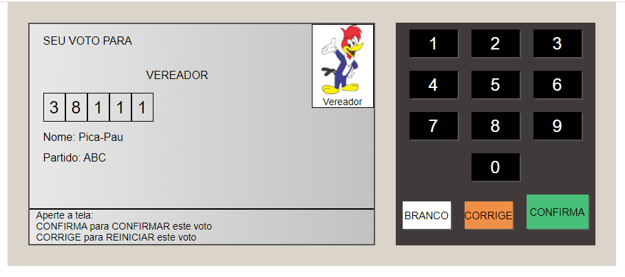GitHub - rafaaellguimaraes/Urna-Eletronica